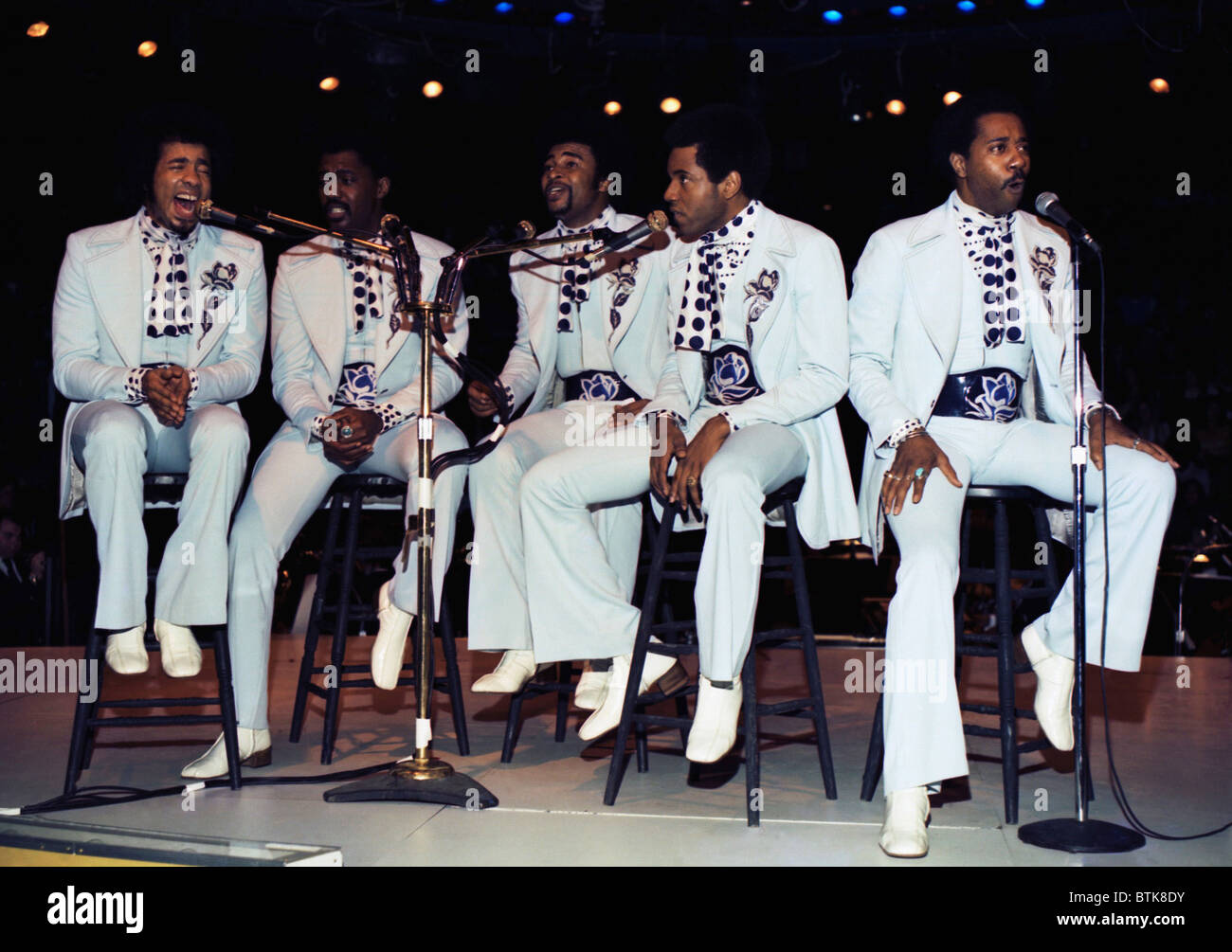 The Temptations, 1974, Millrun Playhouse Theater in the Round, Niles ...