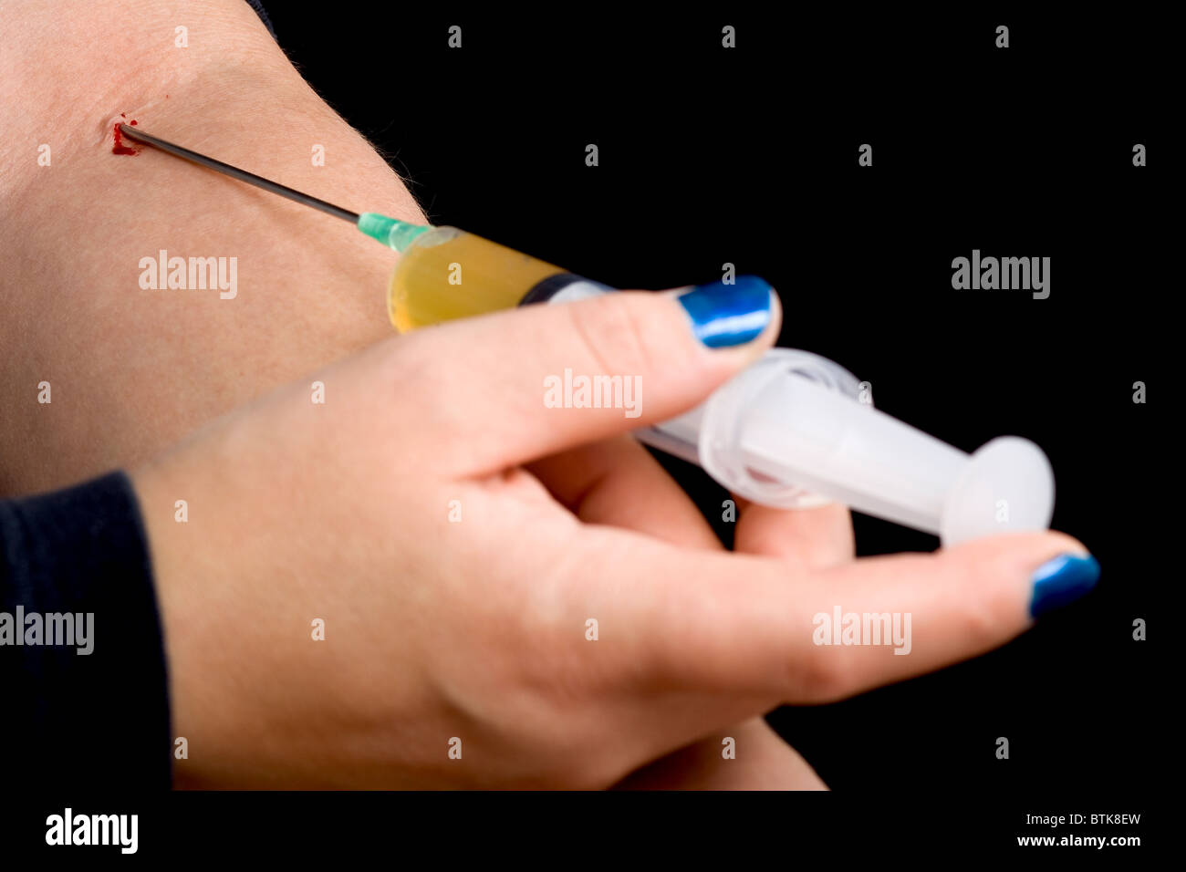 Heroin Addict Injecting High Resolution Stock Photography and Images ...
