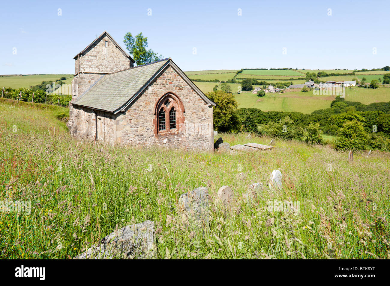 The tiny, remote church at Stoke Pero, at 1013 feet the highest church ...