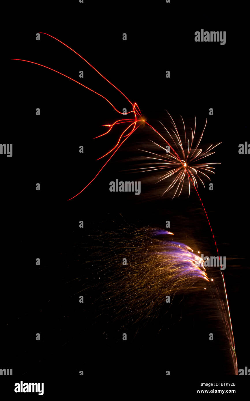 Festivals, Fireworks, Guy Fawkes, Colourful display of Pyrotechnics ...