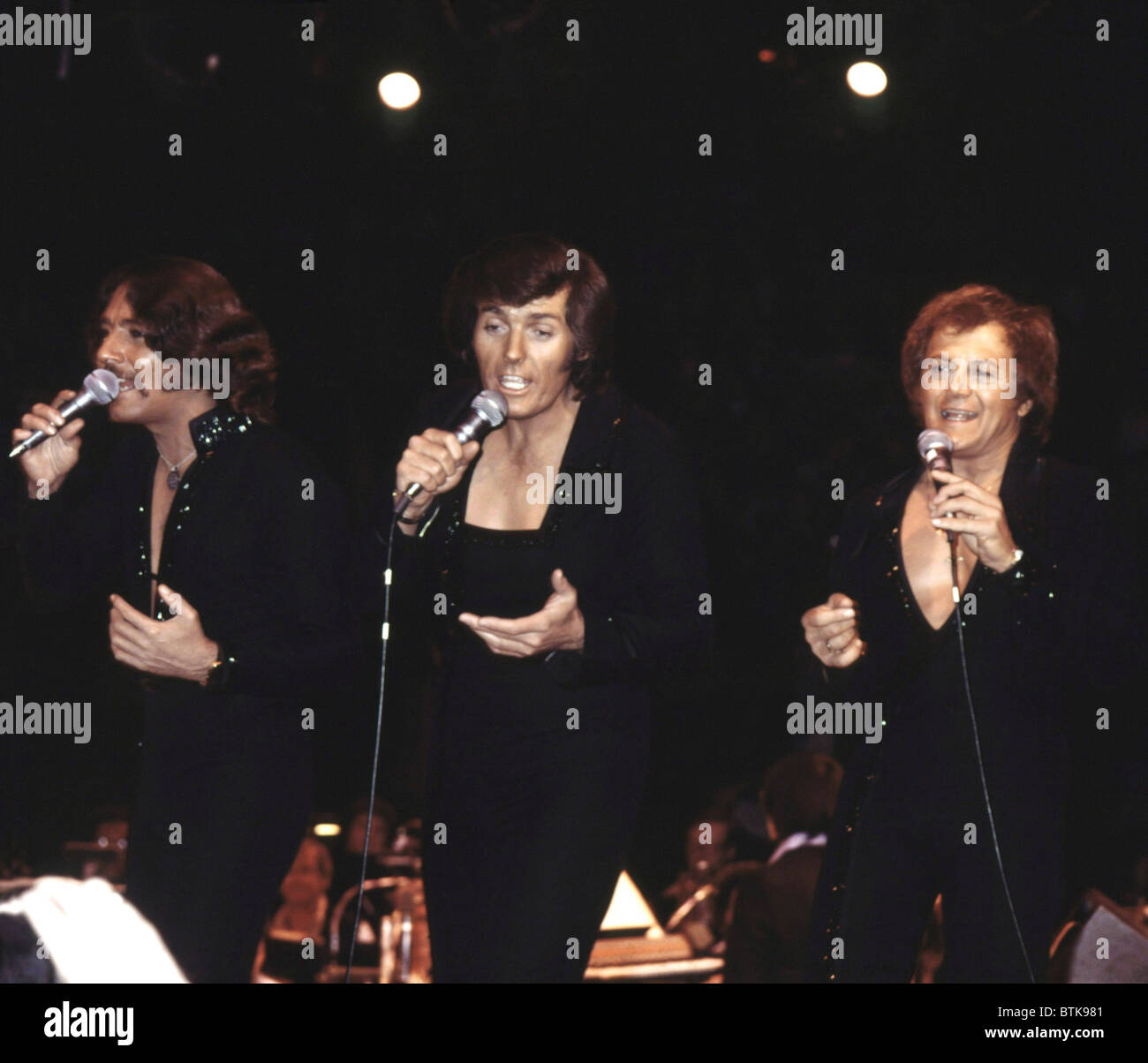 The Lettermen, from left: Donny Pike, Gary Pike, Tony Butala, 1979 ...