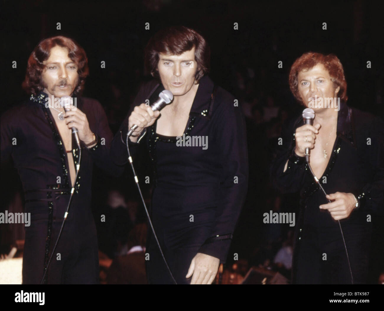 The Lettermen, from left: Donny Pike, Gary Pike, Tony Butala, 1979 ...