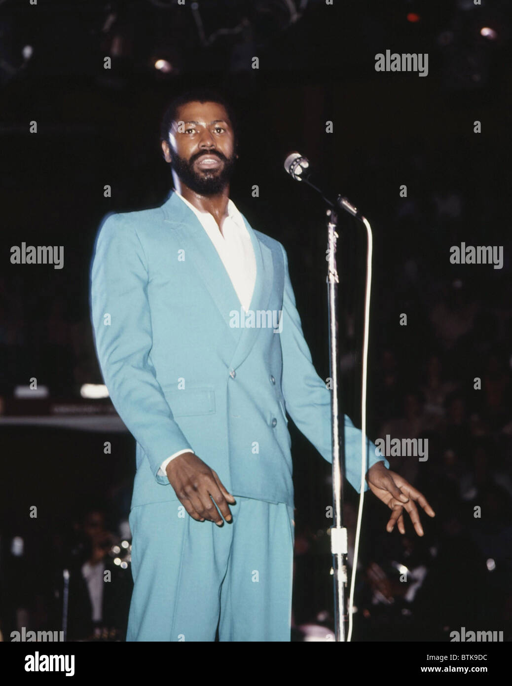 Teddy Pendergrass, 1980, Millrun Playhouse Theater in the Round, Niles ...