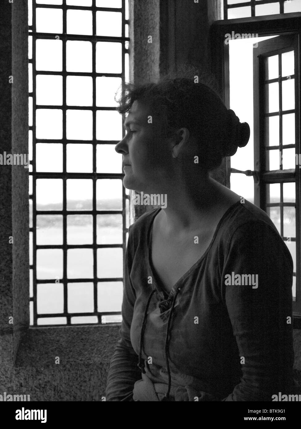 Manor window Black and White Stock Photos & Images - Alamy