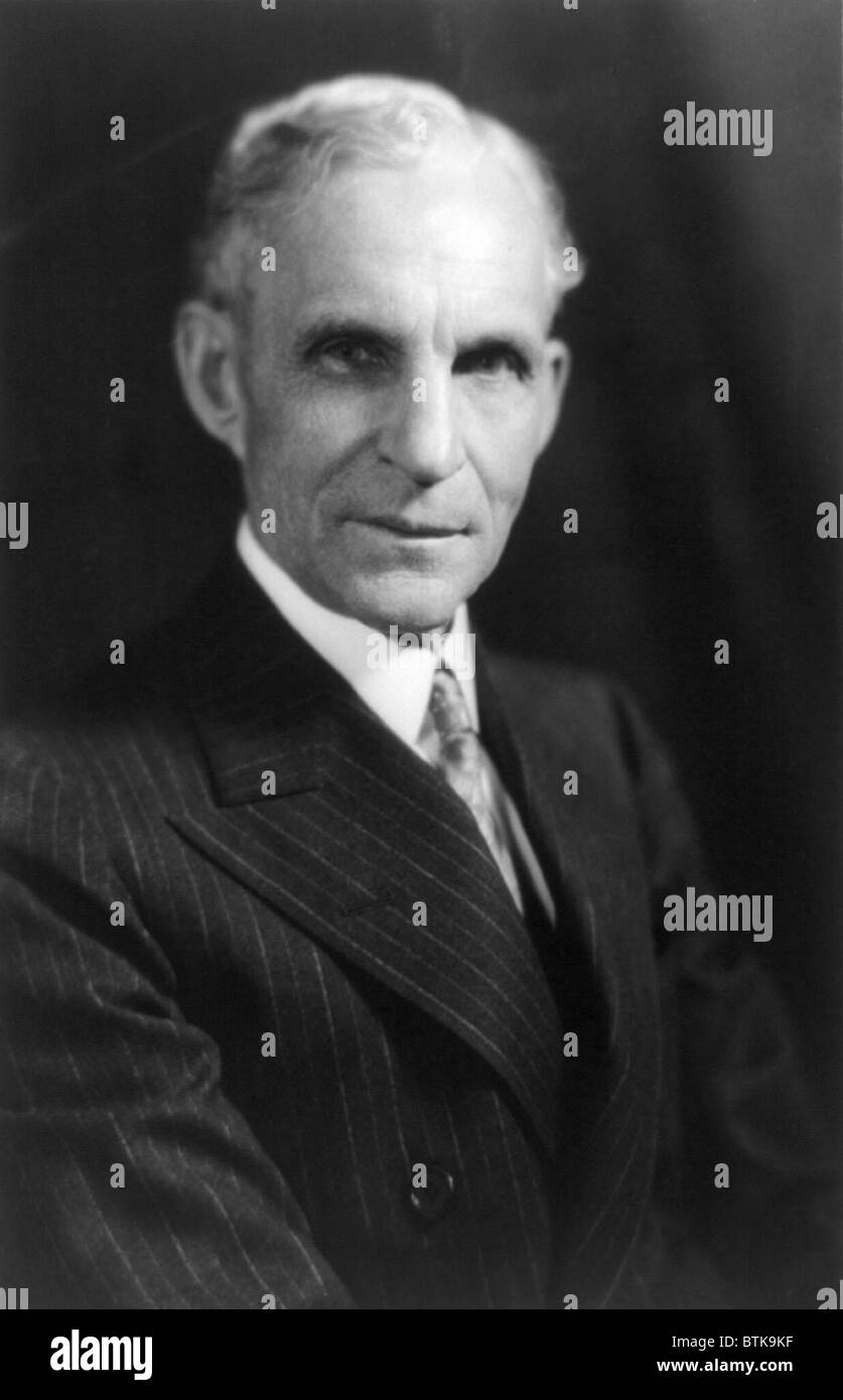 Henry Ford (1963-1947). In the 1930's Ford Motor Company was the third ...