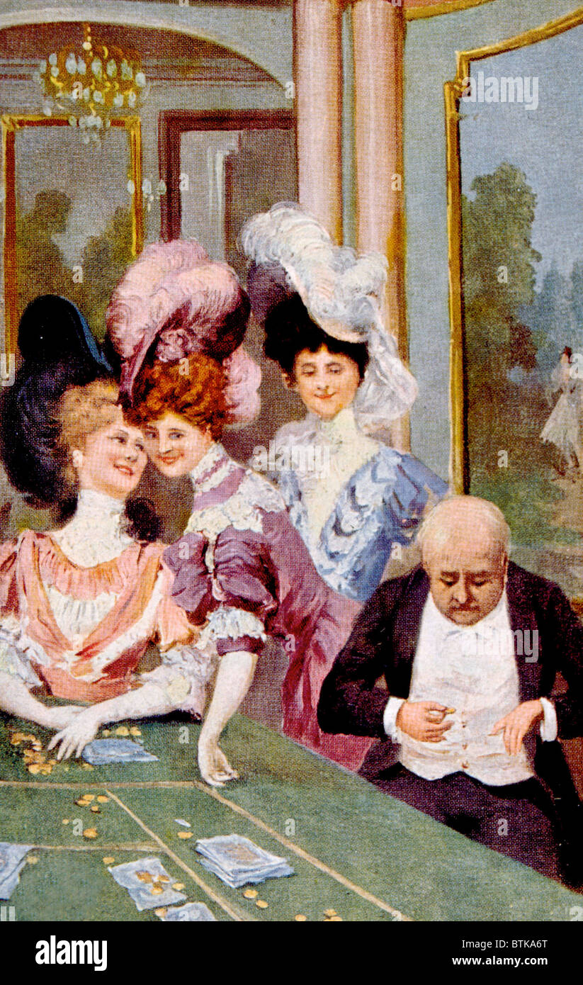 Gambling history historical hi-res stock photography and images - Alamy