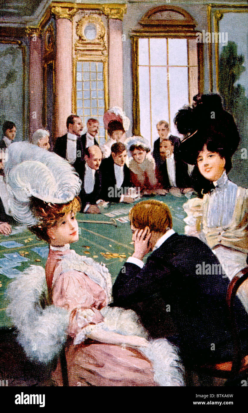 Gambling history historical hi-res stock photography and images - Alamy