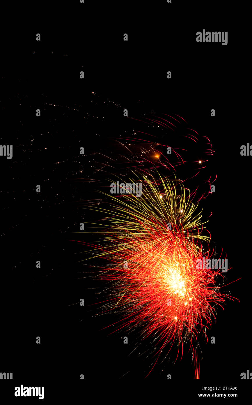 Festivals, Guy Fawkes, Fireworks, Colourful display of Pyrotechnics ...