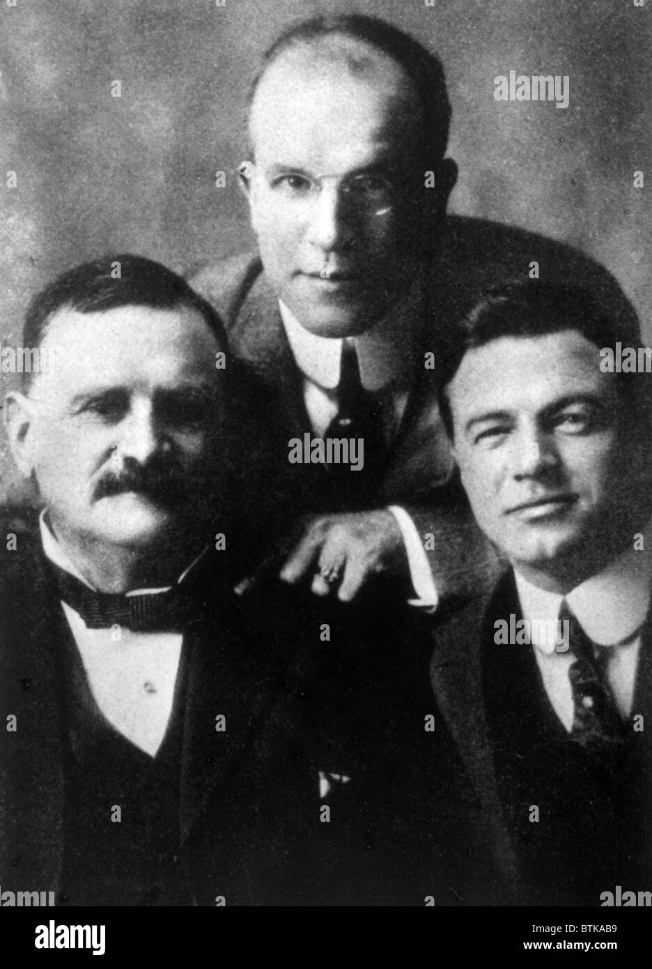 Vitagraph film studio founders William 'Pop' Rock, J. Stuart Blackton ...