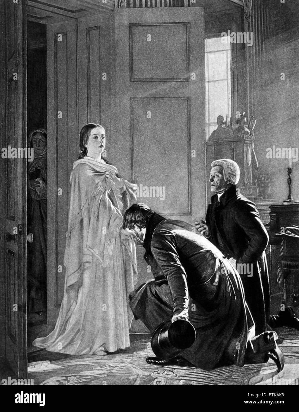 People Bowing Down To A Queen