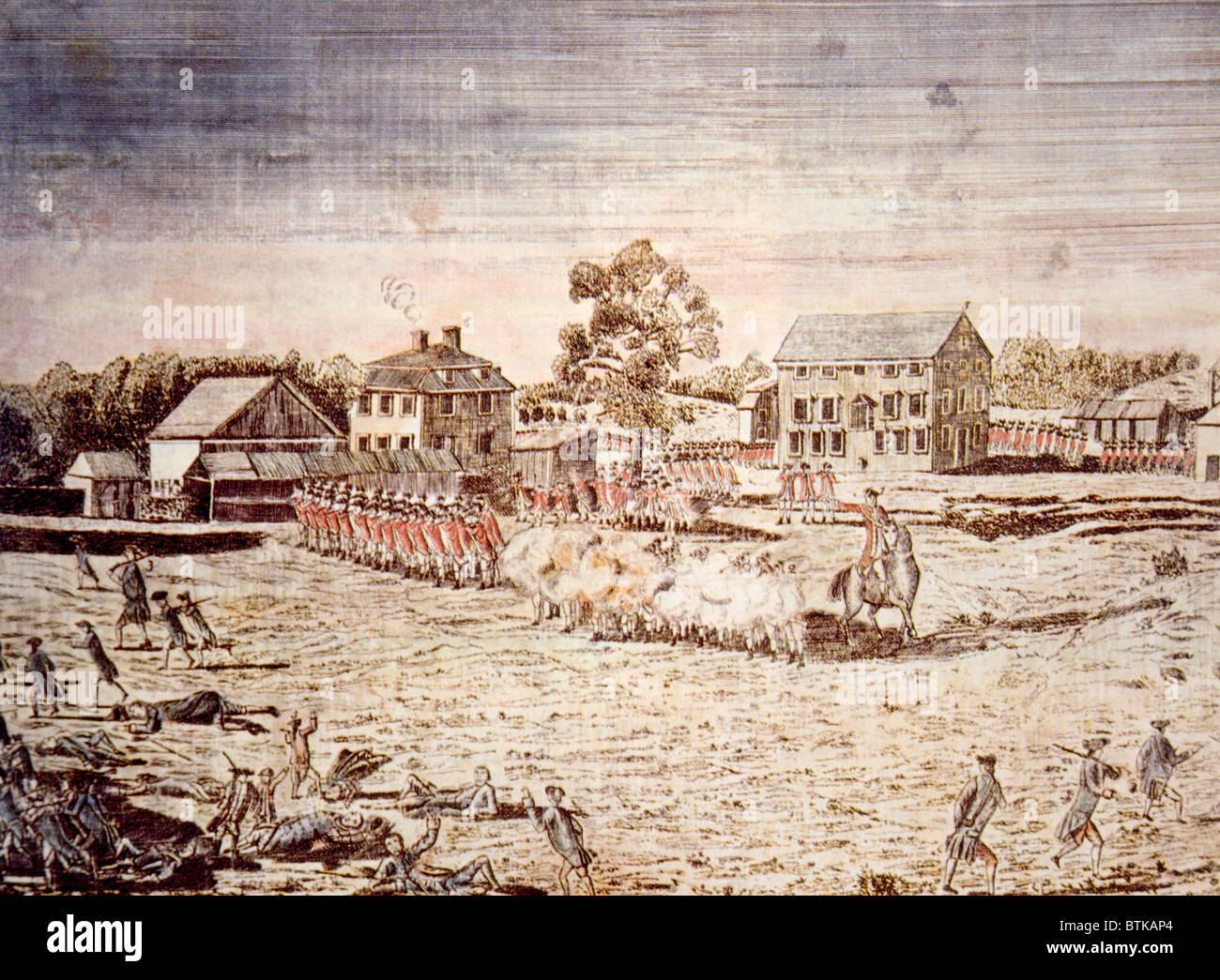 Battle of lexington hi-res stock photography and images - Alamy