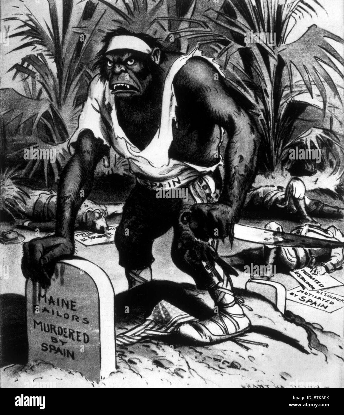 Judge cartoon spanish american war hi-res stock photography and images ...