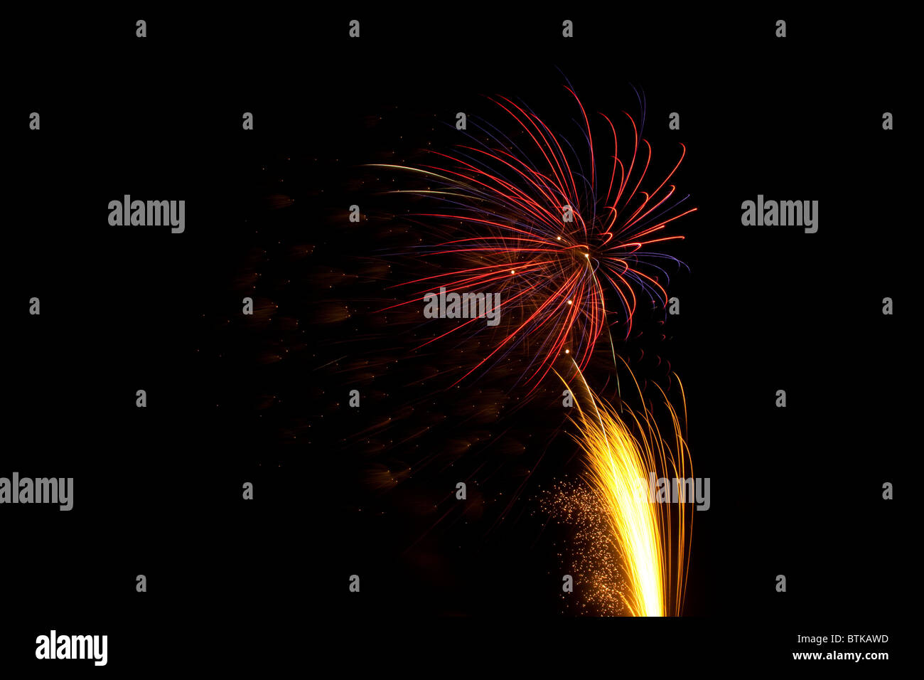 Festivals, Guy Fawkes, Fireworks, Colourful display of Pyrotechnics ...
