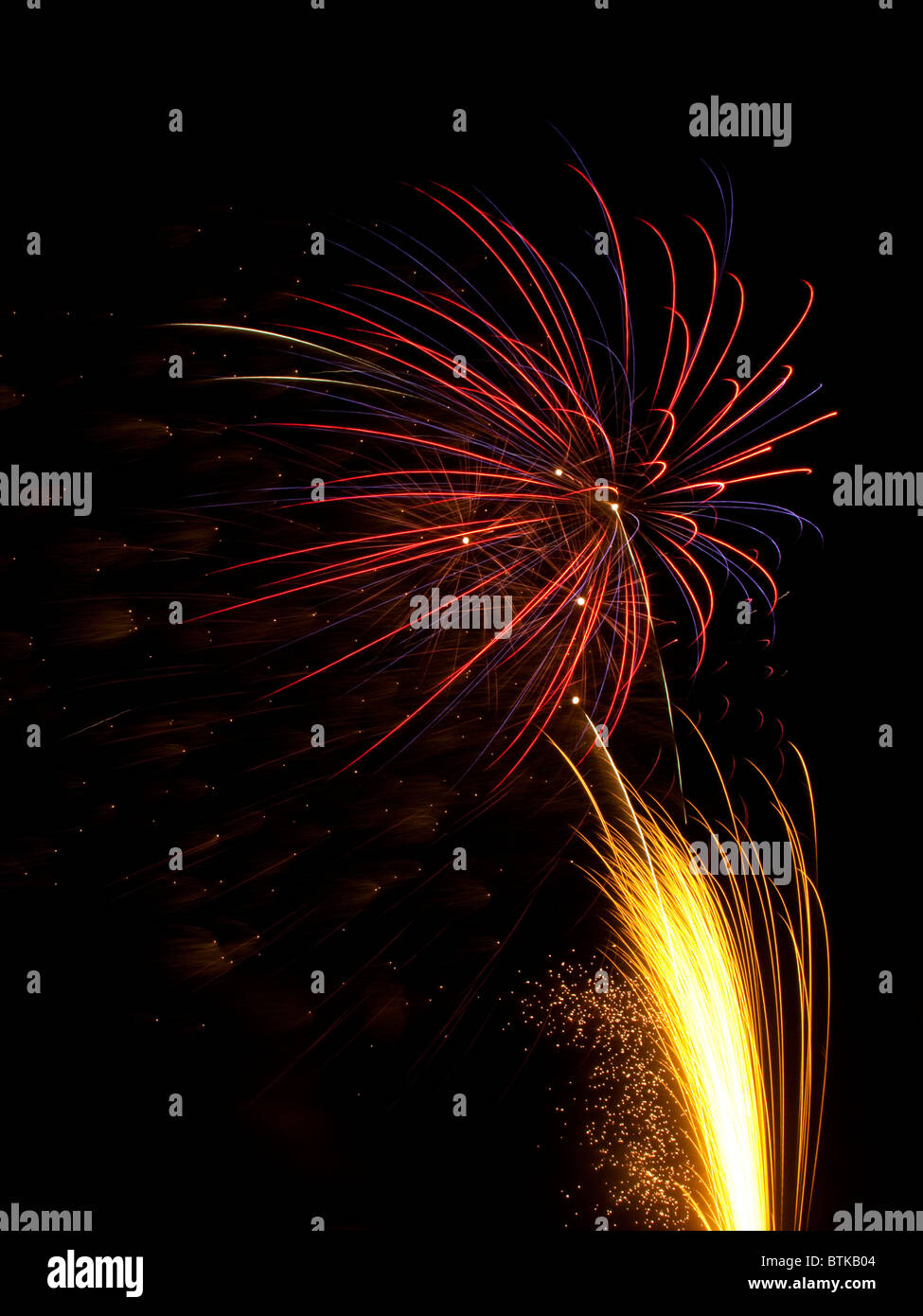 Festivals, Guy Fawkes, Fireworks, Colourful display of Pyrotechnics ...