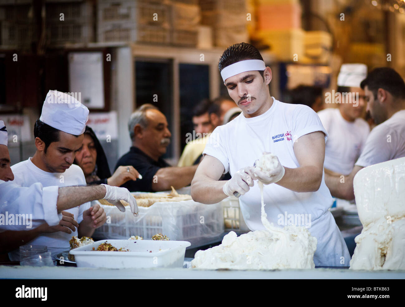 Damascus syria ice cream hi-res stock photography and images - Alamy