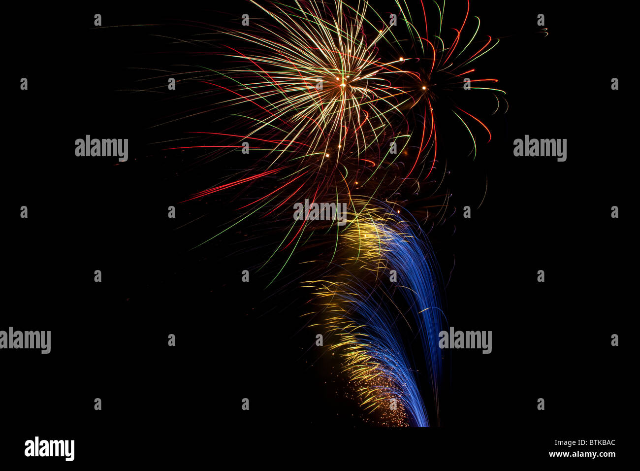 Festivals, Guy Fawkes, Fireworks, Colourful display of Pyrotechnics ...