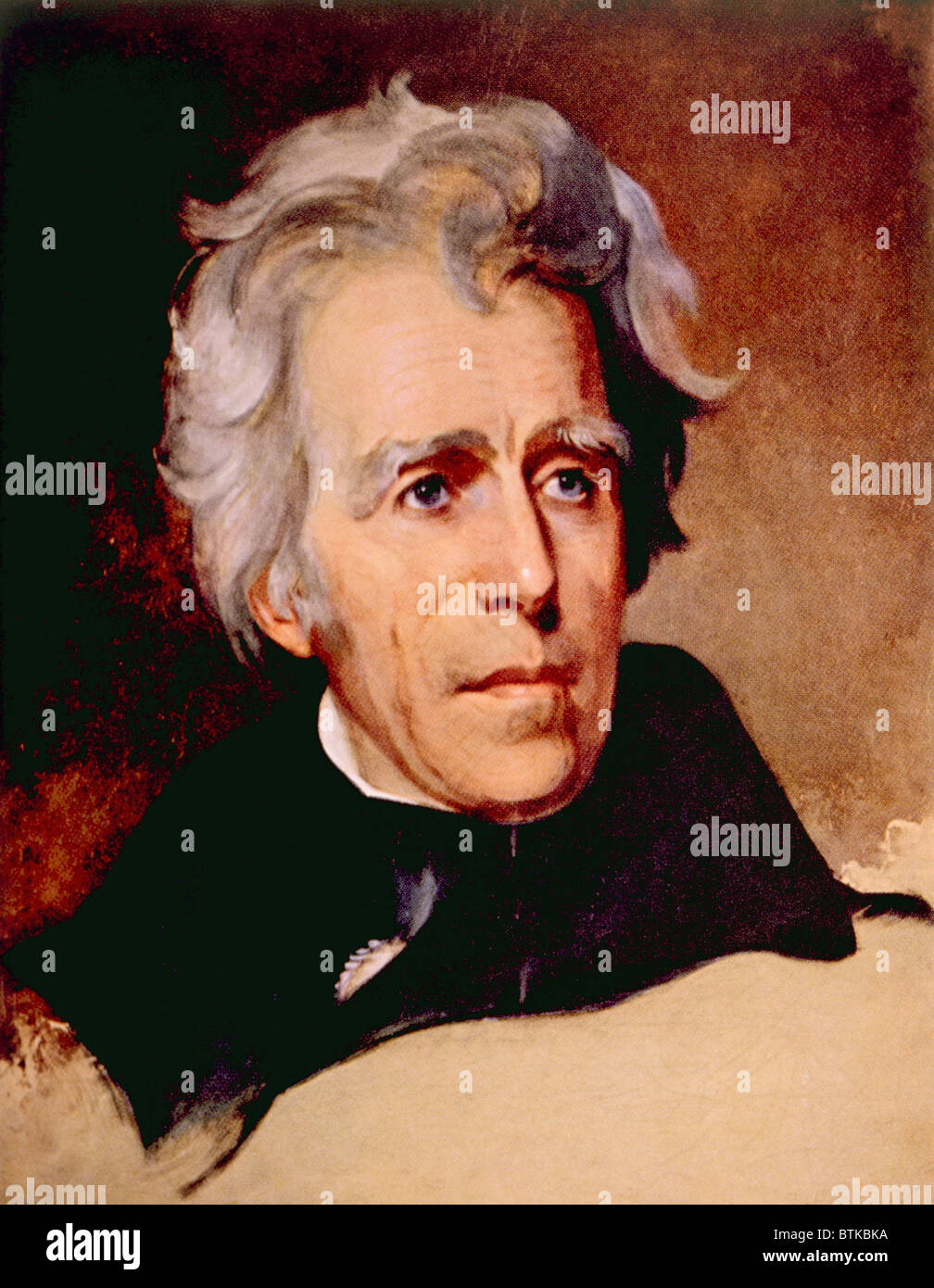 Andrew Jackson (1767-1845), U.S. President (1829-1837), portrait by ...
