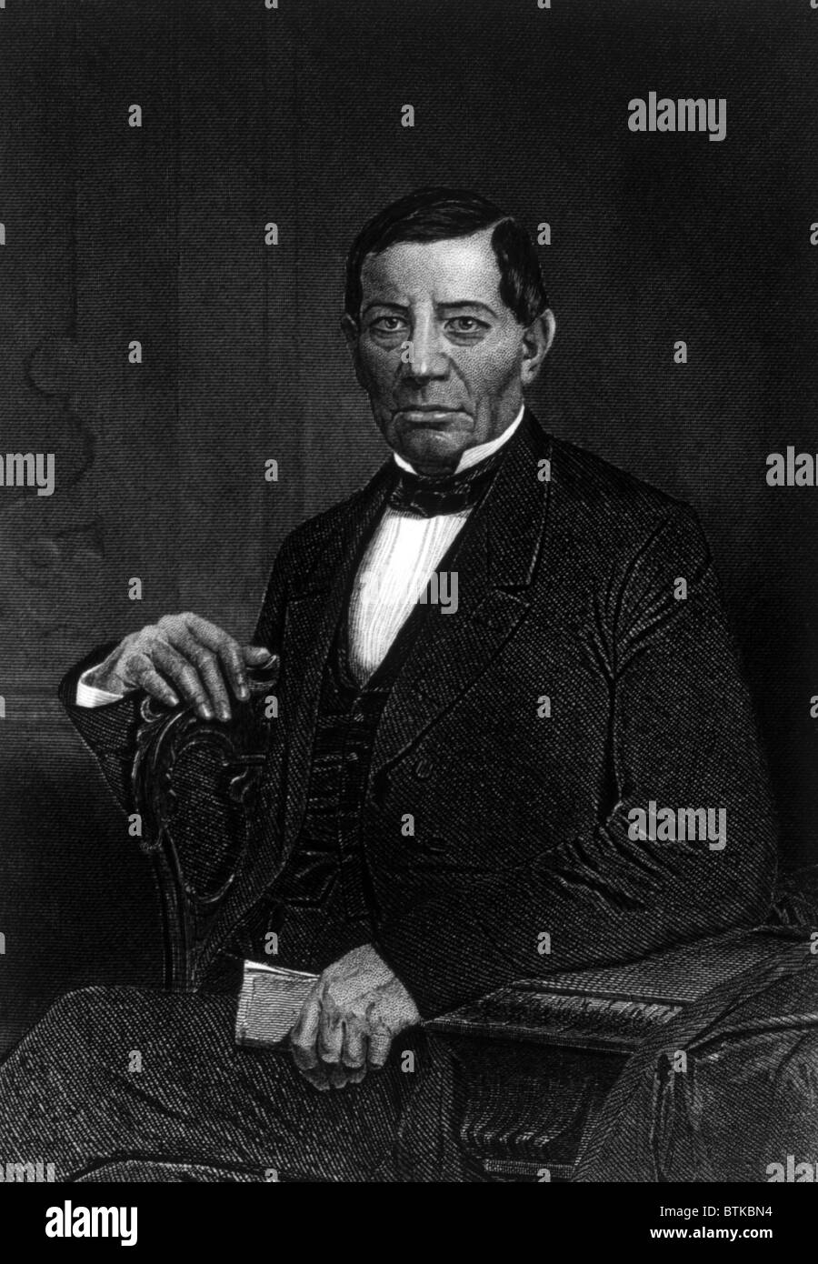 Portrait benito juarez president mexico hi-res stock photography and ...