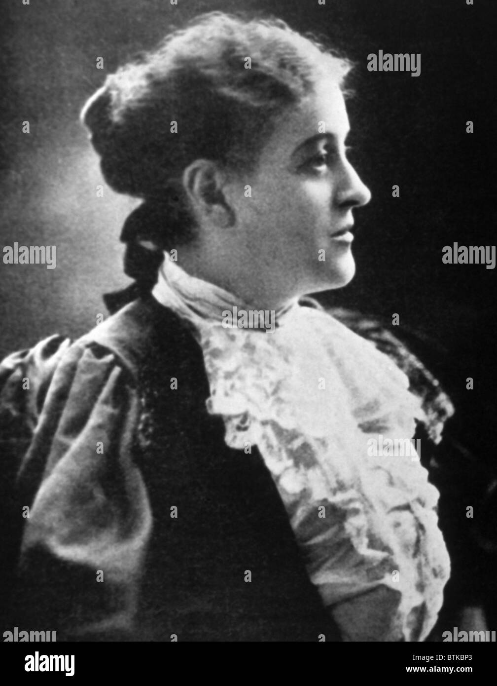 Carrie Chapman Catt, (1859-1947), American suffragist and peace ...