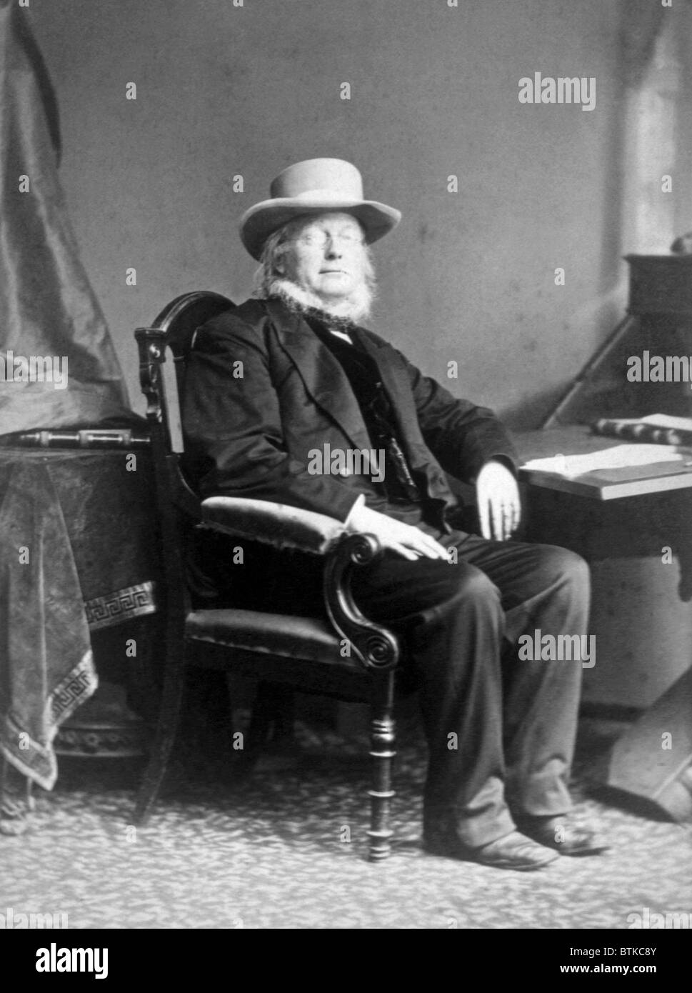 Horace greeley portrait hi-res stock photography and images - Alamy