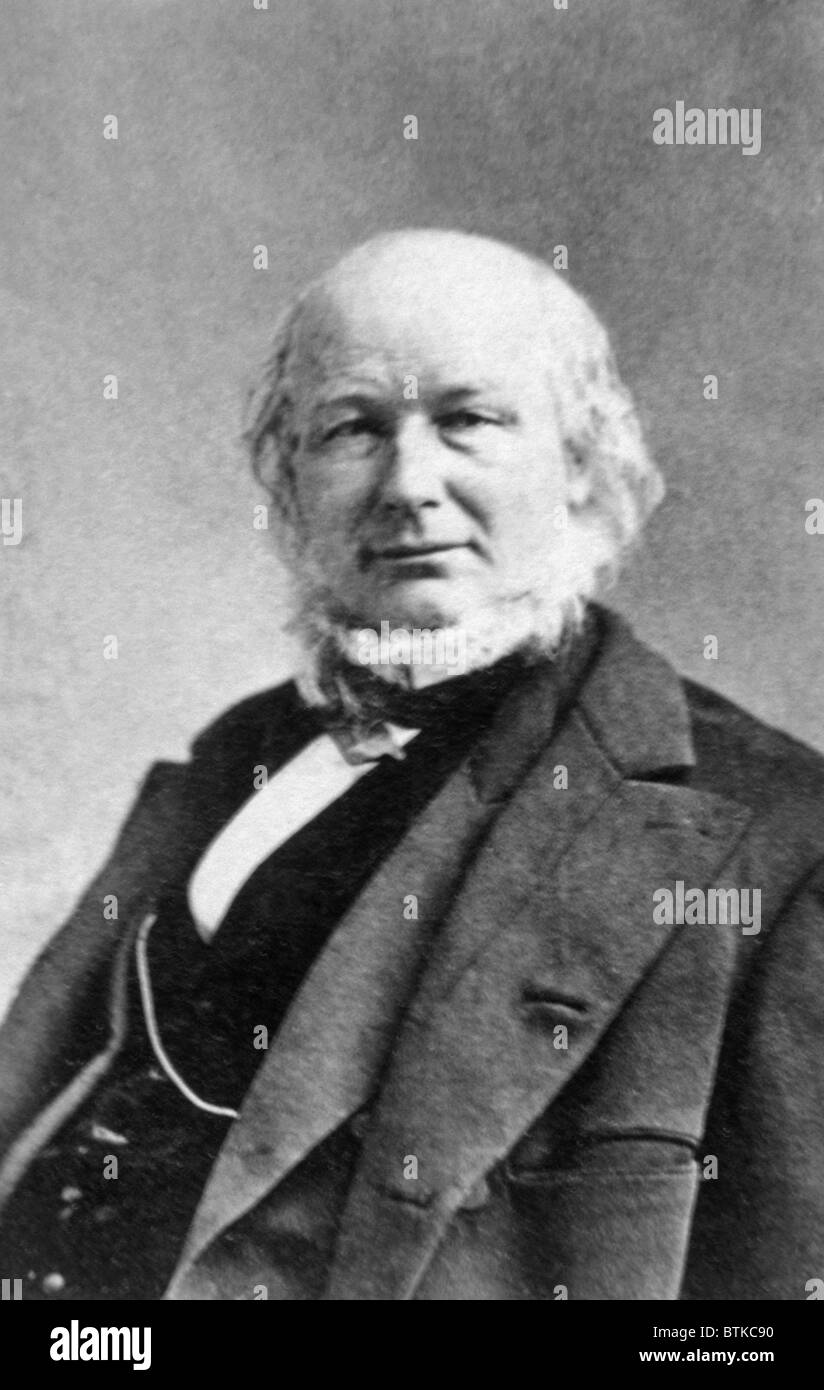 Horace greeley portrait hi-res stock photography and images - Alamy