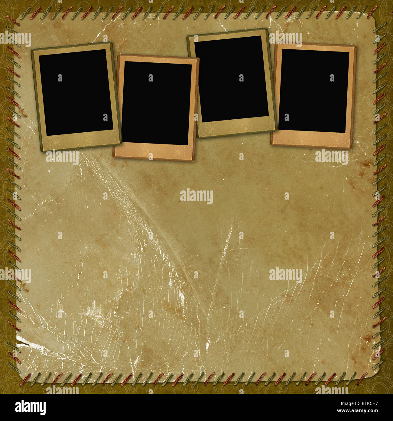 Vintage background with frames Stock Photo - Alamy