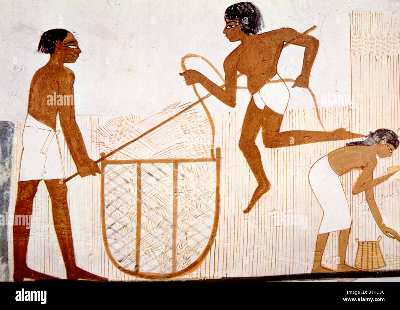 Ancient egypt harvest hi-res stock photography and images - Alamy