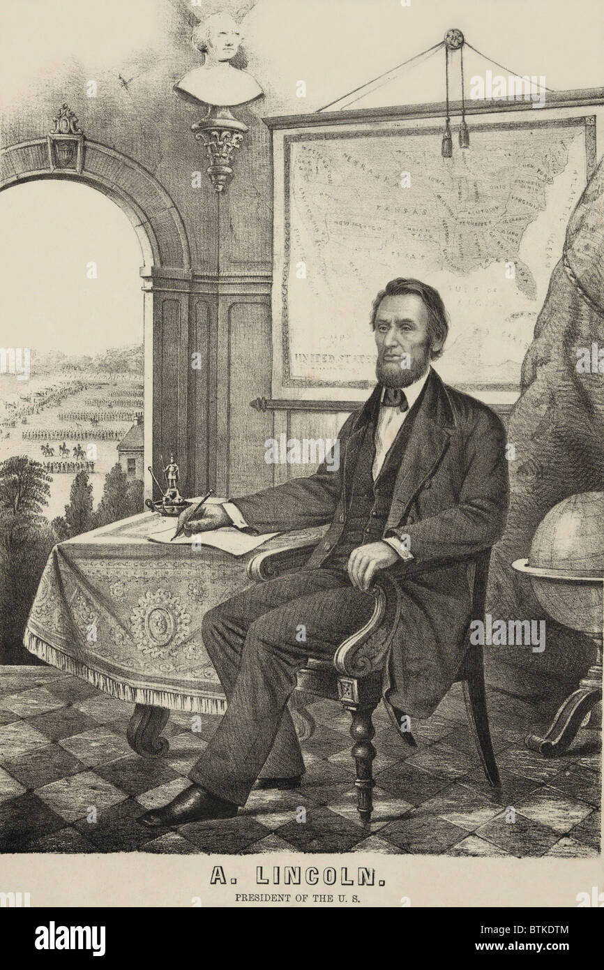 Map of the usa in 1862 hi-res stock photography and images - Alamy