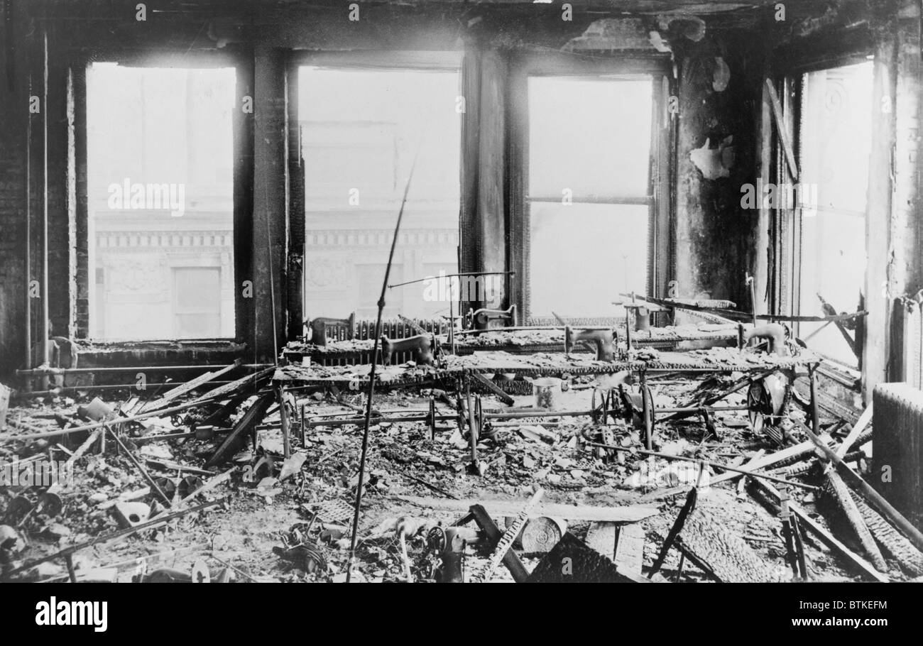 Triangle shirtwaist factory fire hi-res stock photography and images ...