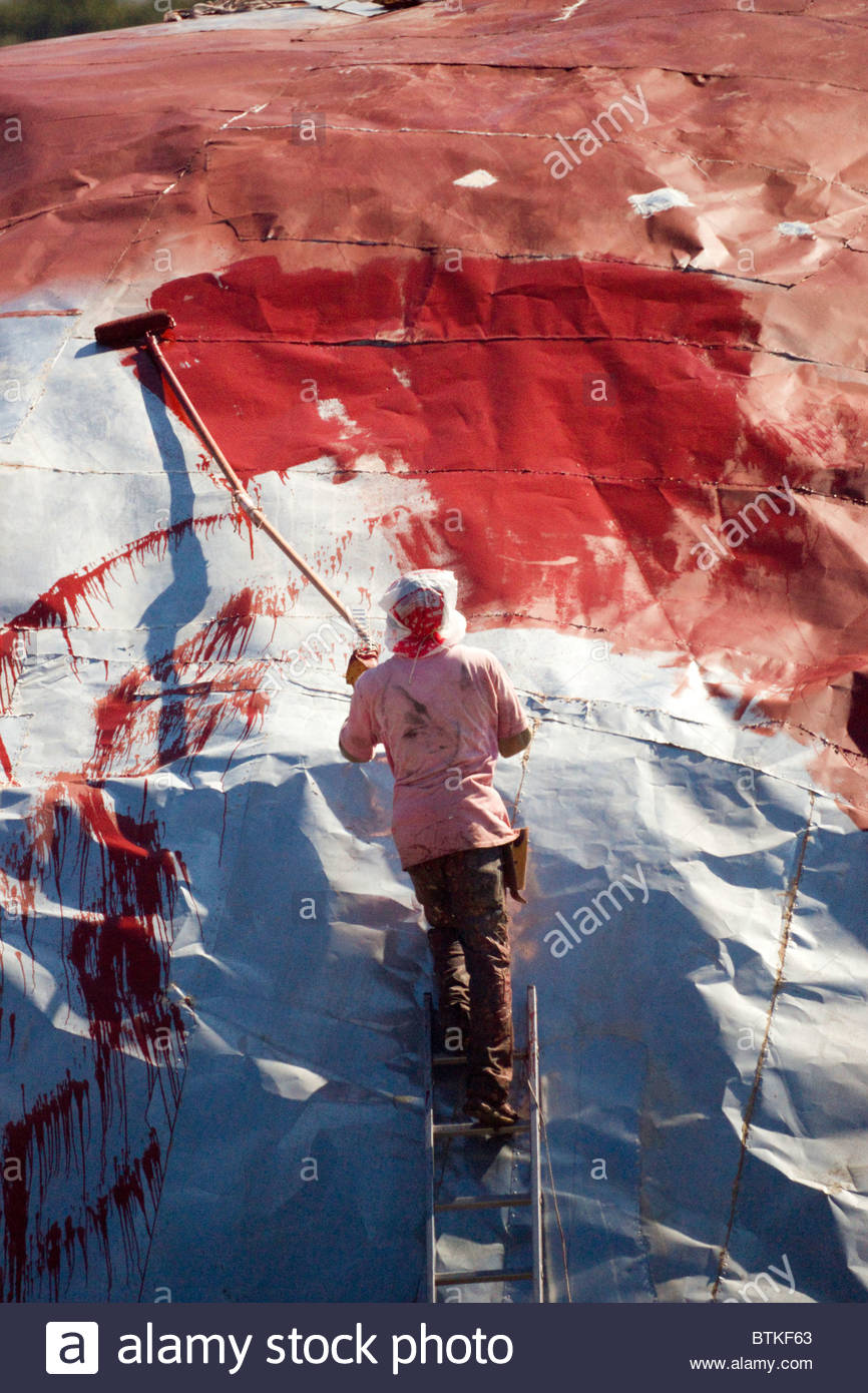 Man Made Painter High Resolution Stock Photography and Images - Alamy