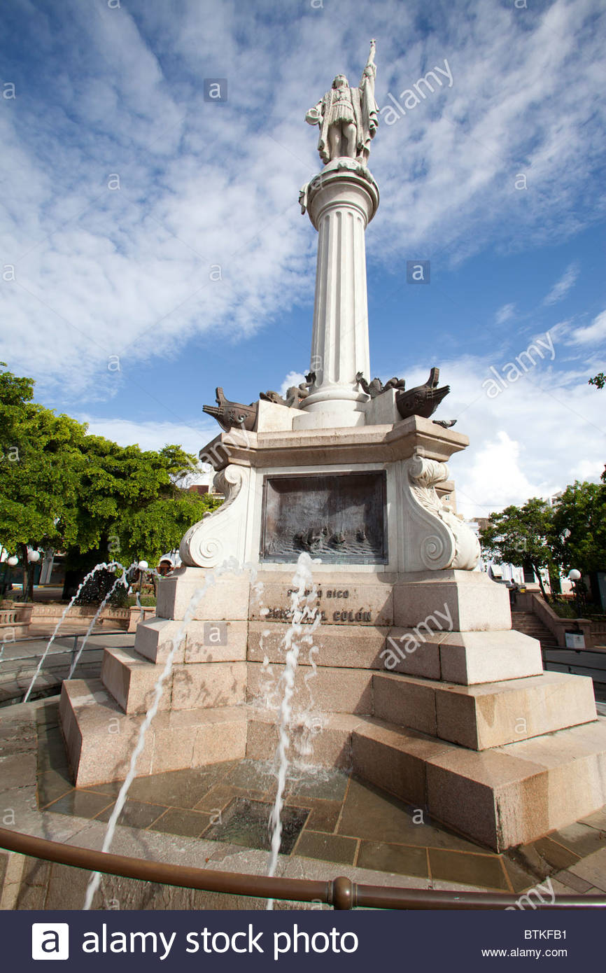 Statue Of Columbus High Resolution Stock Photography and Images - Alamy