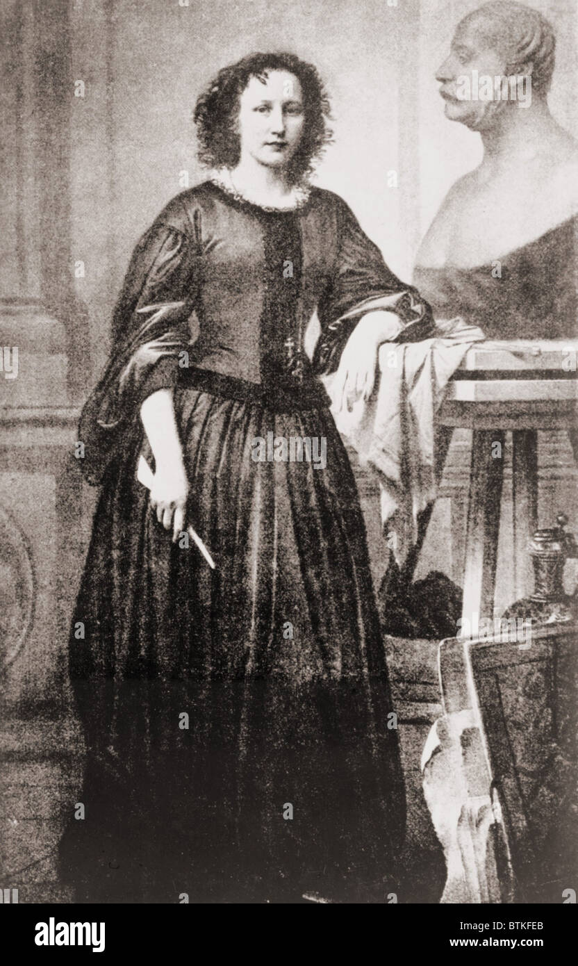 Elisabet Ney (1833-1907), German-American portrait sculptor. She had ...