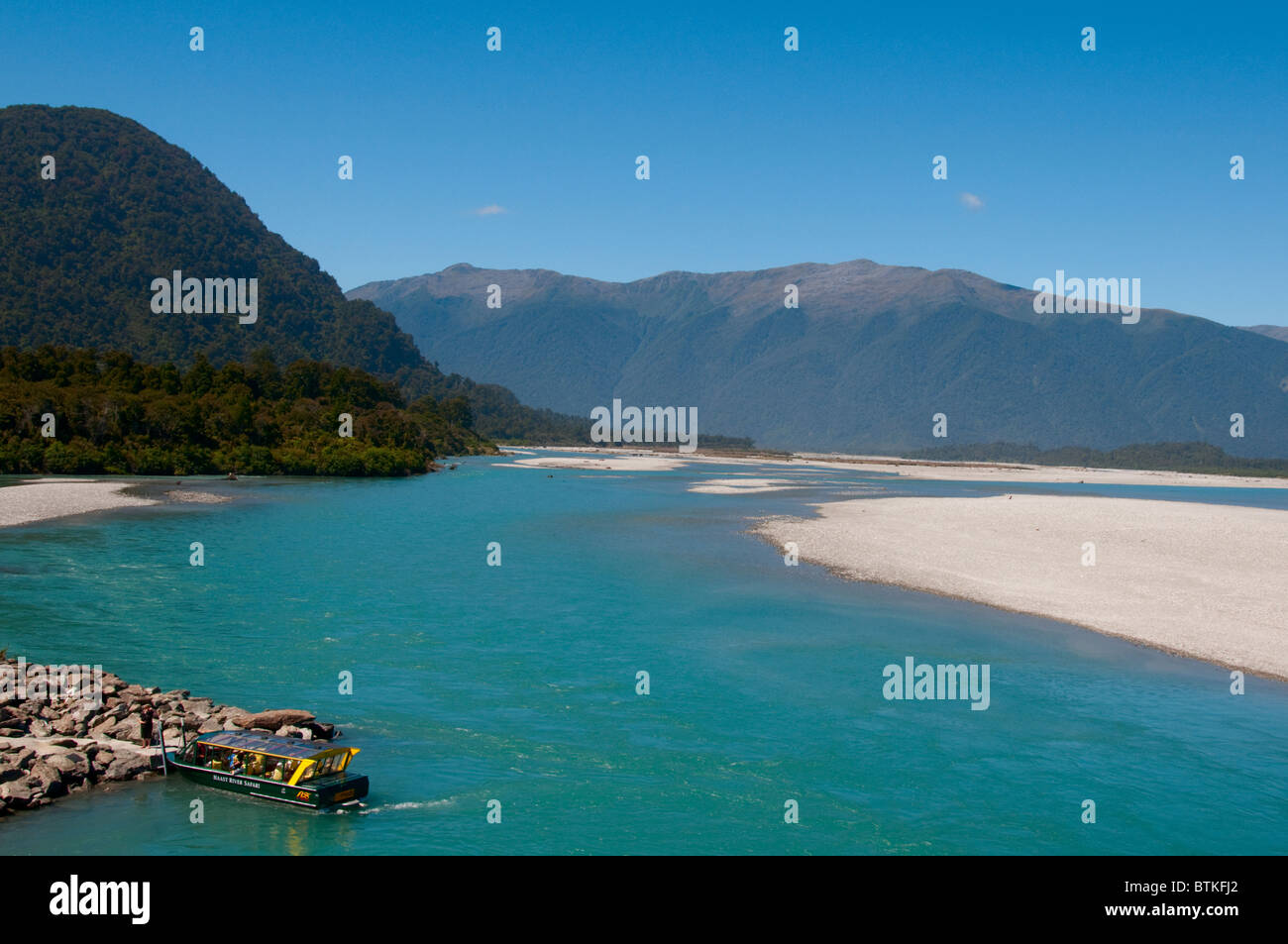 Haast River, Delta,River Jet Boating,Scenic Cruises, West Coast, South ...