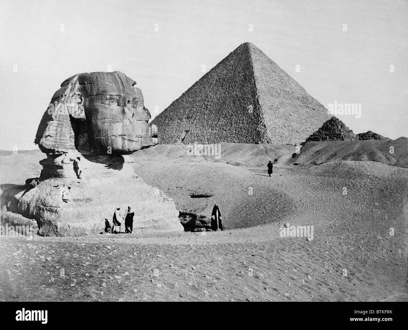 The sphinx giza old photo hi-res stock photography and images - Alamy