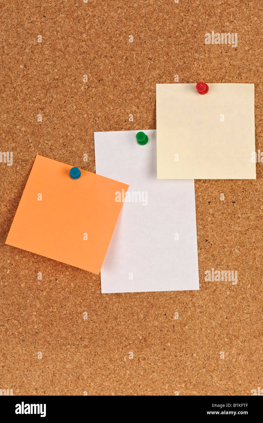 Three blank pieces of paper hi-res stock photography and images - Alamy
