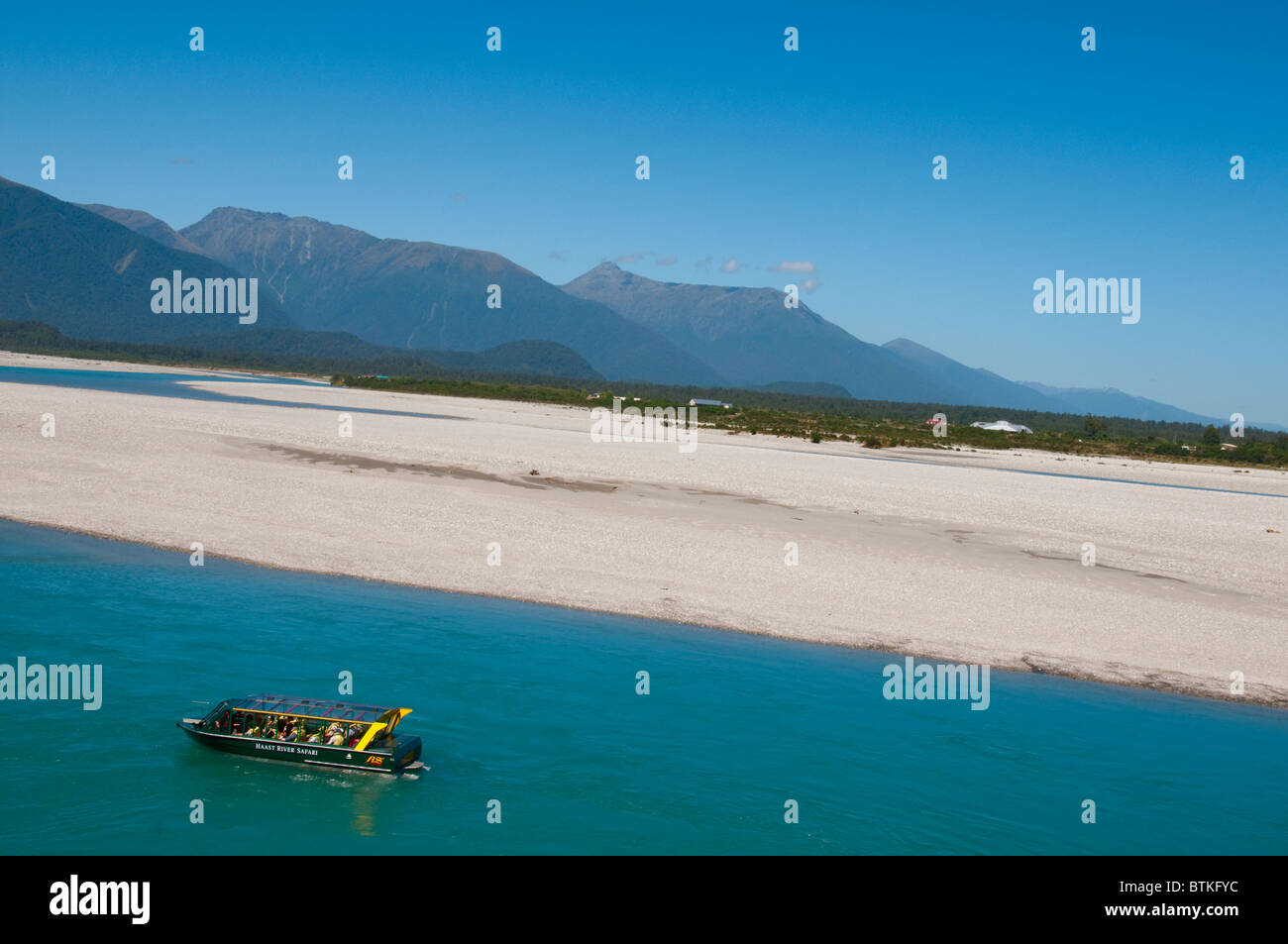 Haast River, Delta,River Jet Boating,Scenic Cruises, West Coast, South ...