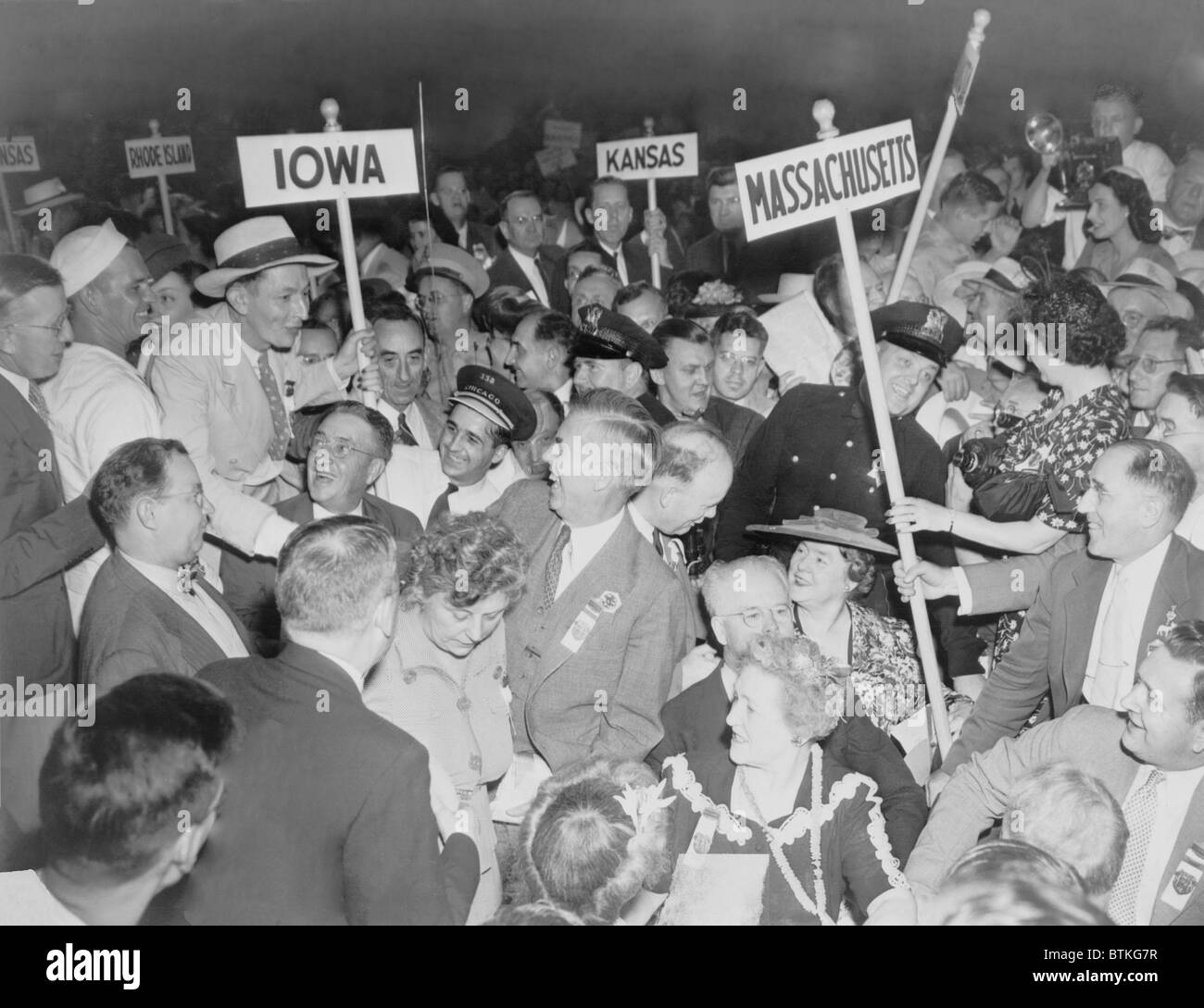 Vice President Henry A. Wallace at the 1944 Democratic convention ...