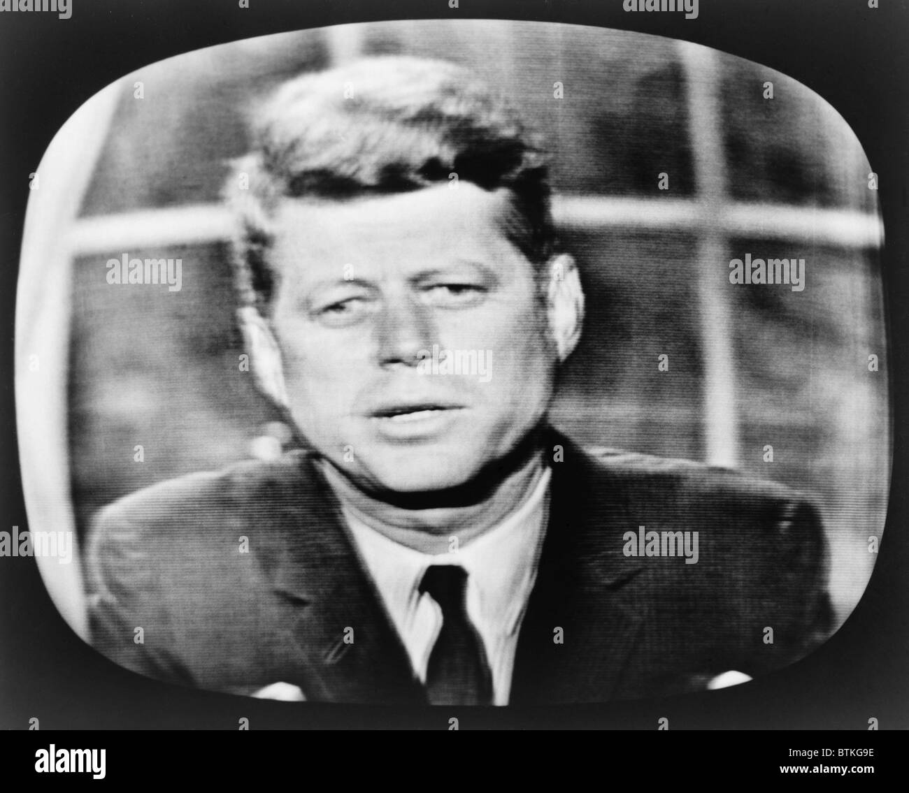 Kennedy addressing the nation hi-res stock photography and images - Alamy