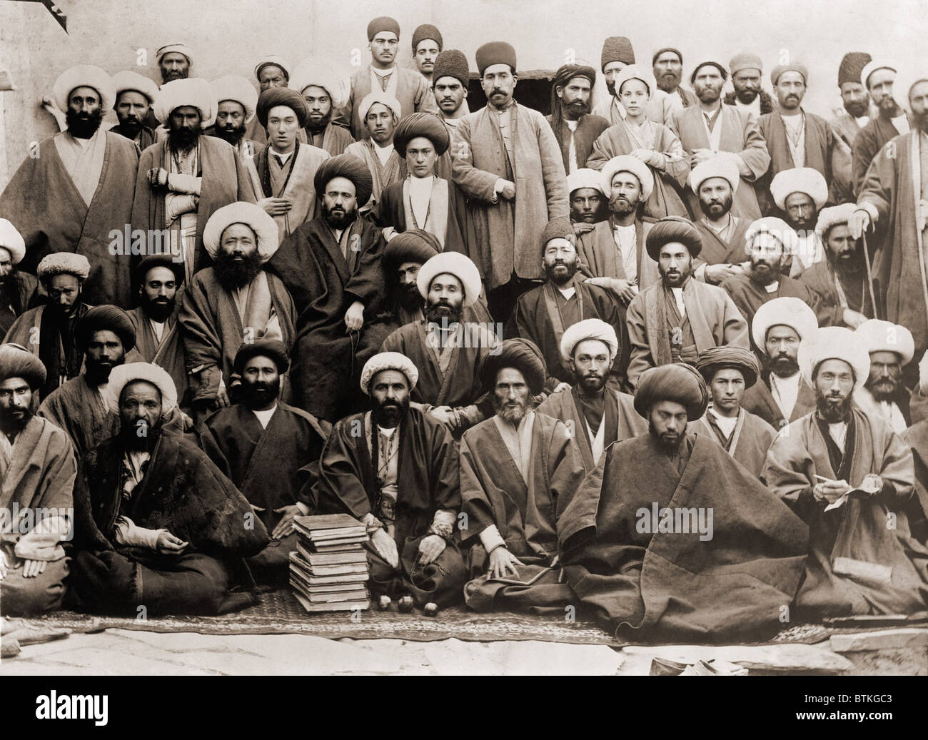 Islamic clerics is Persia, ca. 1910. Reza Shah Pahlavi compromised with ...