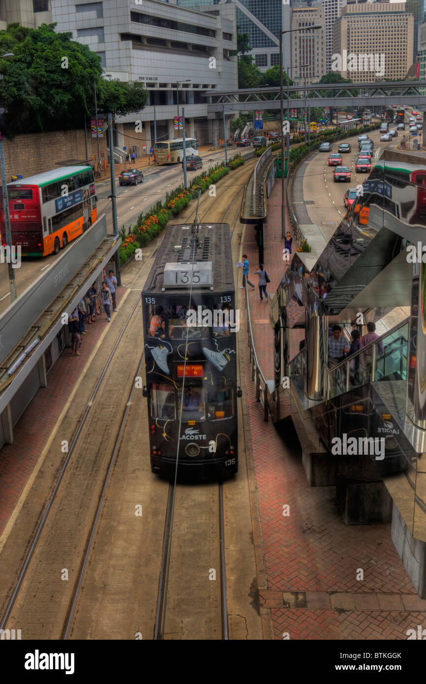 Hong kongs transport system hi-res stock photography and images - Alamy