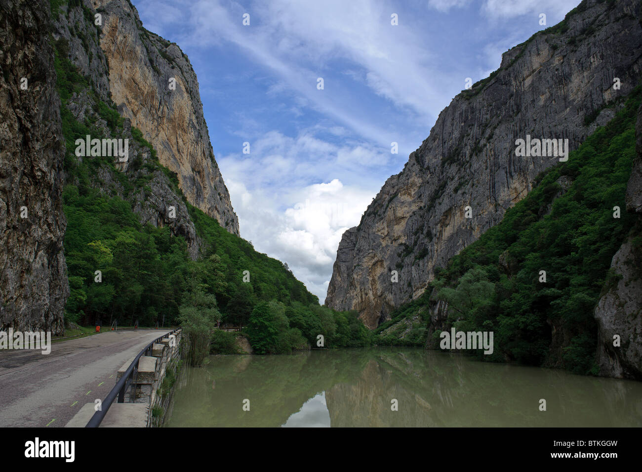 urlo gap pass of the furlo Stock Photo - Alamy
