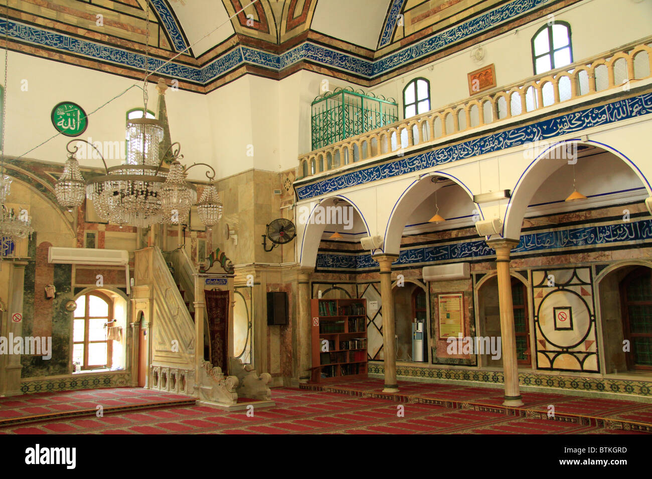 Israel, Acco, Al Jazzar Mosque in the old city Stock Photo - Alamy