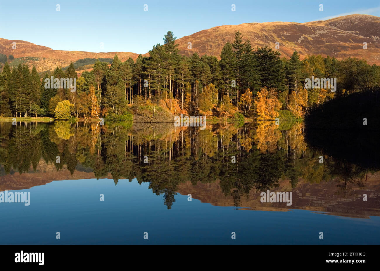Glencoe Lochan, Glen Coe,Argyll, Scotland. Autumn colours in Scotland ...