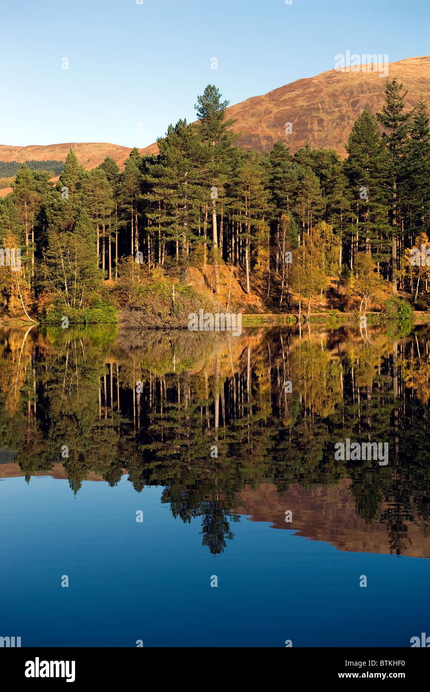 Glencoe Lochan, Glen Coe,Argyll, Scotland. Autumn colours in Scotland ...