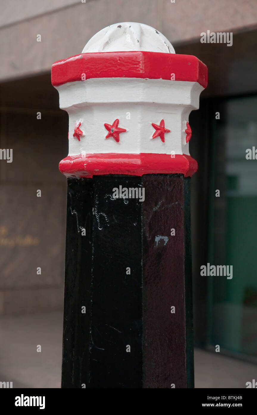 City of London bollard Stock Photo - Alamy