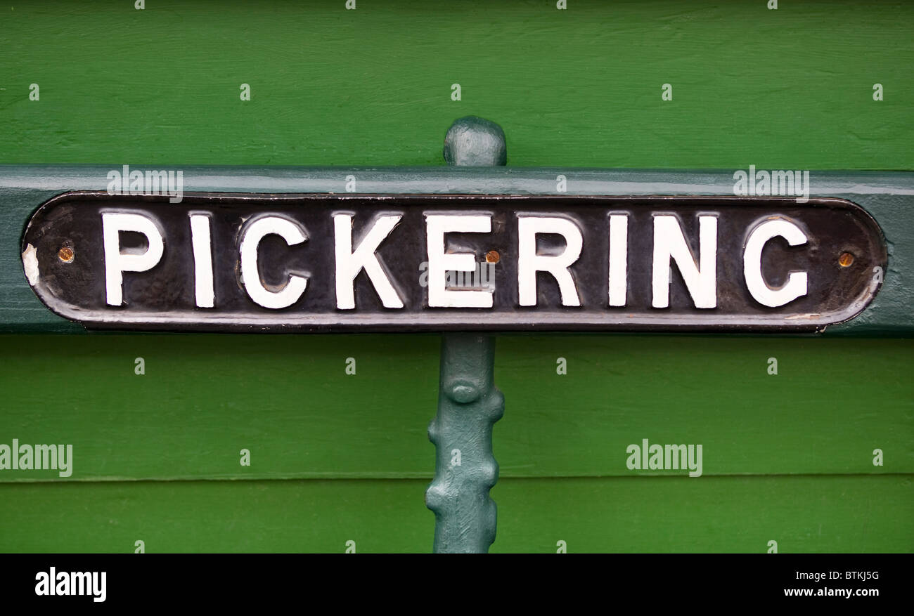 Pickering Train Station North Yorkshire Stock Photo - Alamy