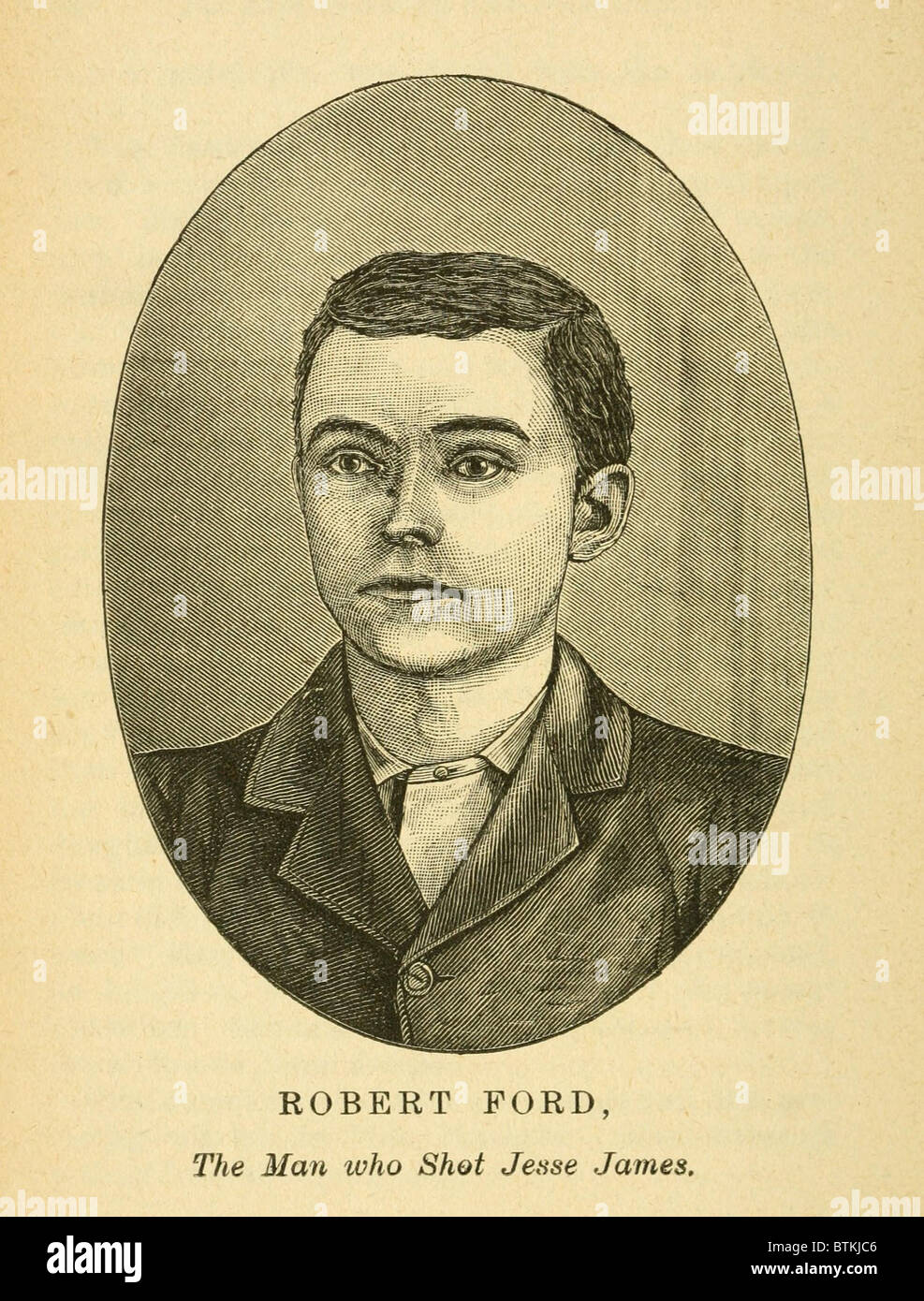 Bob Ford, the assassin of Jesse James Stock Photo - Alamy