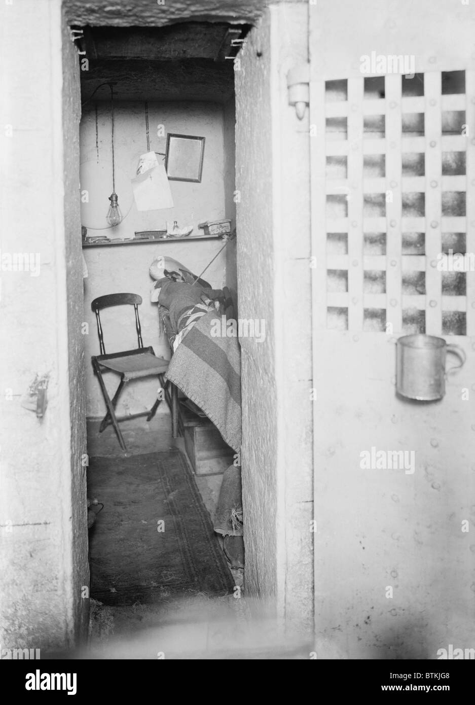 Prison cell in New York State's maximum security Sing Sing prison in ...