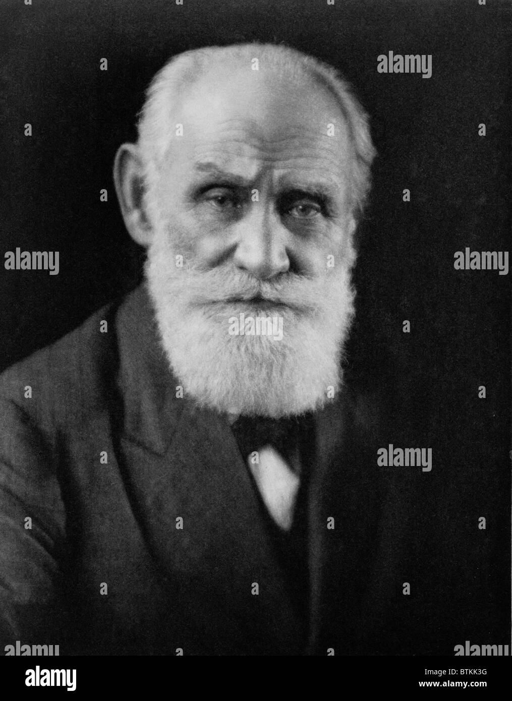 Ivan Pavlov (1849-1936), Russian biologist won the 1904 Nobel Prize in ...