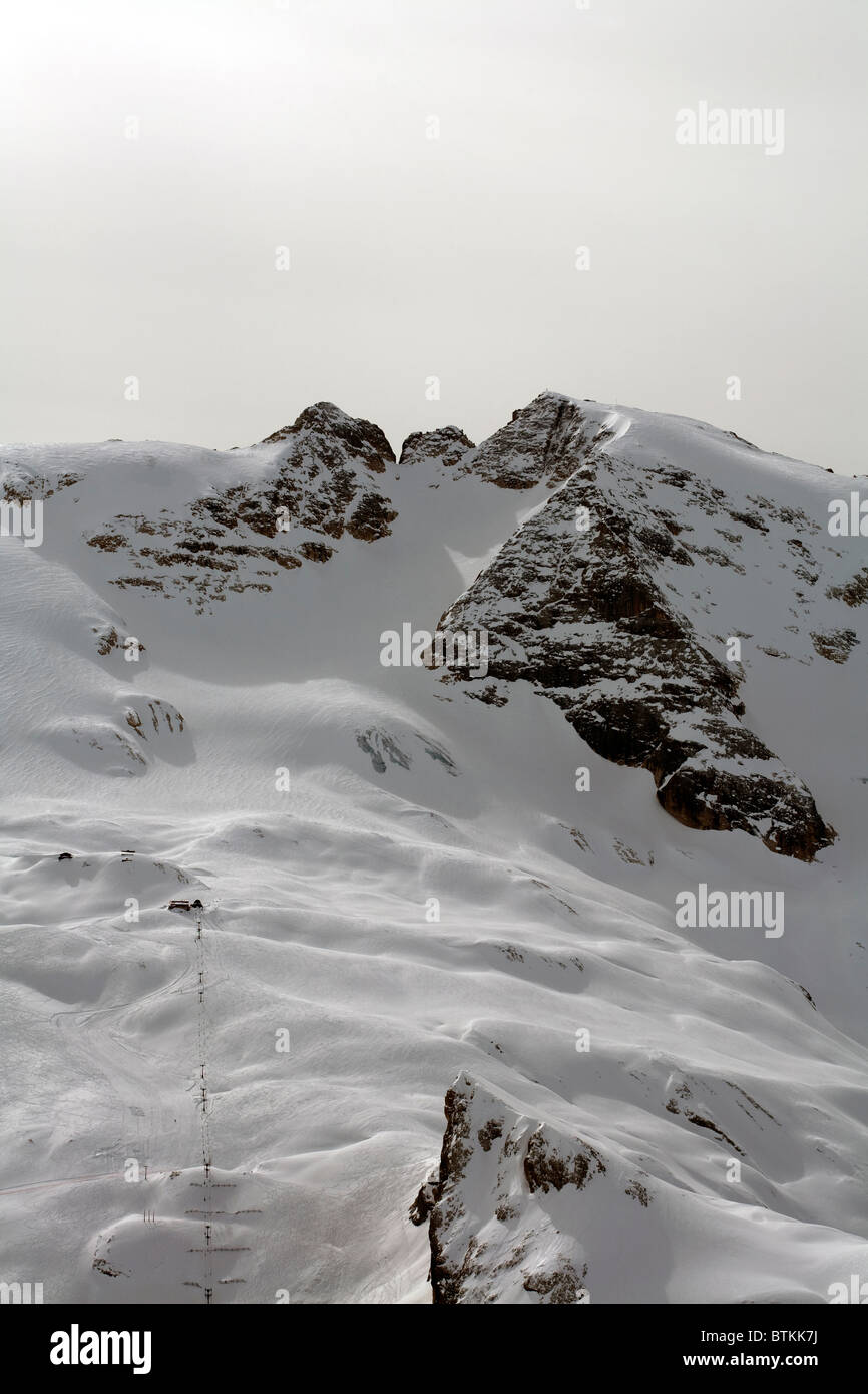 The View from Porta Vescovo looking toward The Marmolada Arraba ...